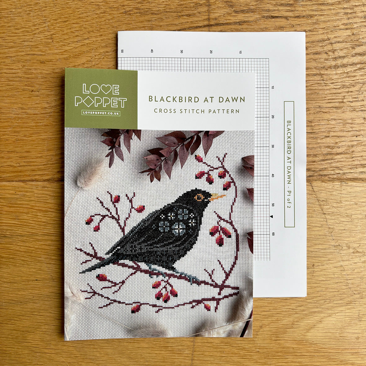 Blackbird at Dawn – love poppet
